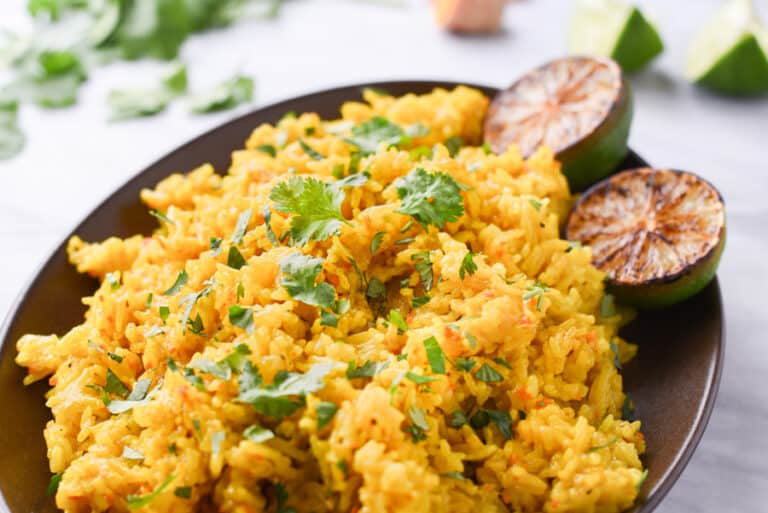 Yellow Turmeric Rice ~ An Interesting Spin On Indian Rice