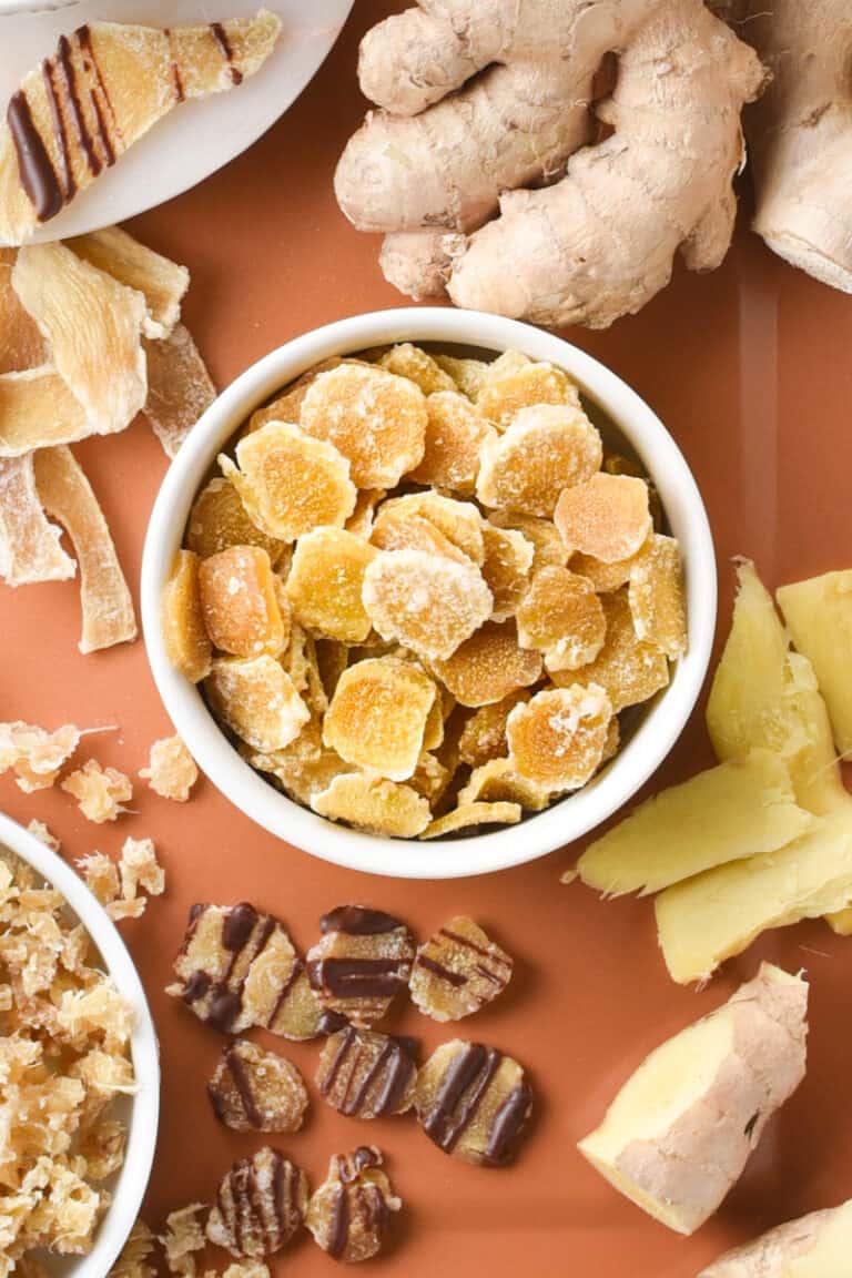 Candied Ginger: Foolproof Recipe + How To Use & Store It!