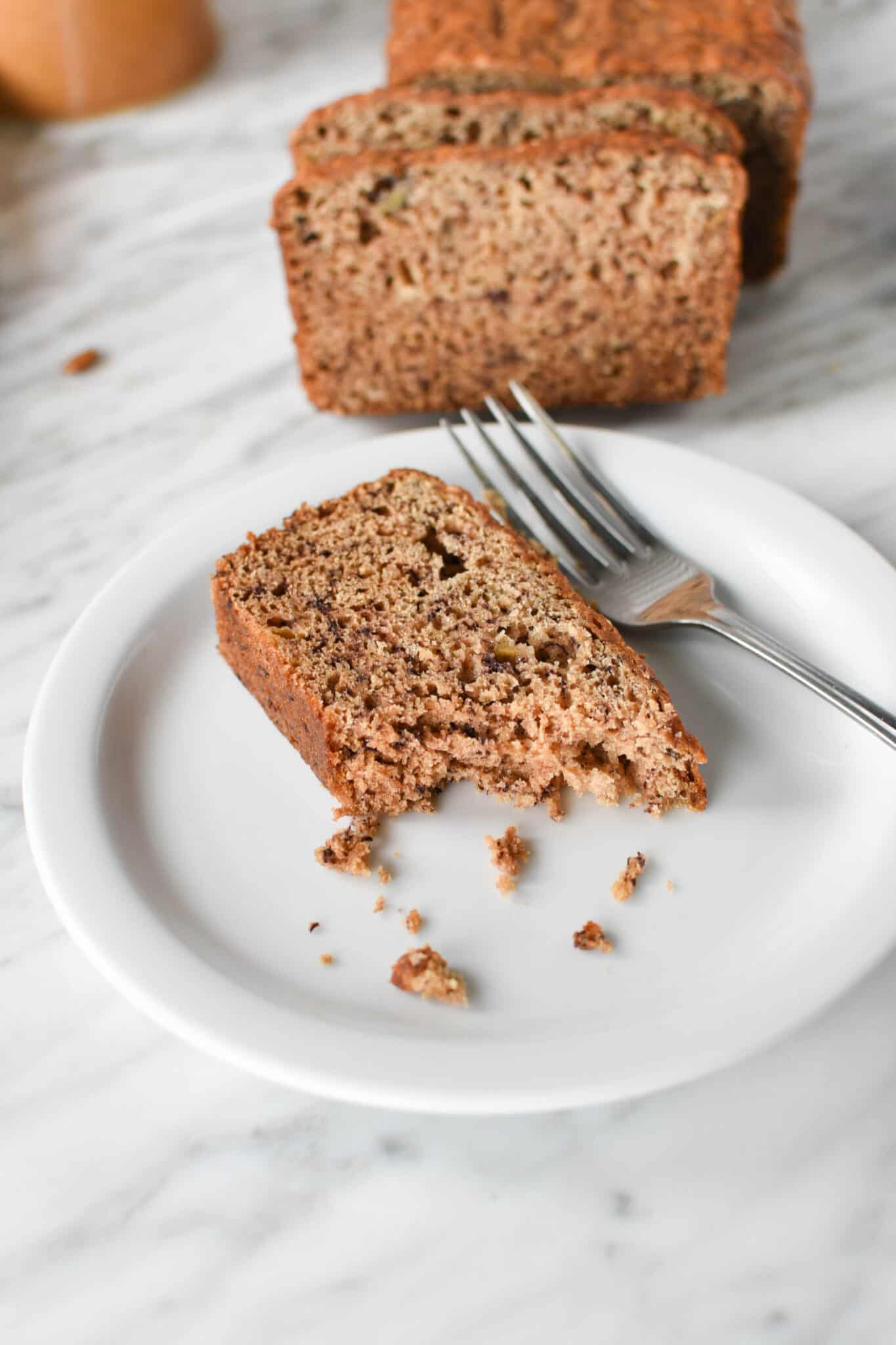 Damn Tasty Vegan Peanut Butter Banana Bread